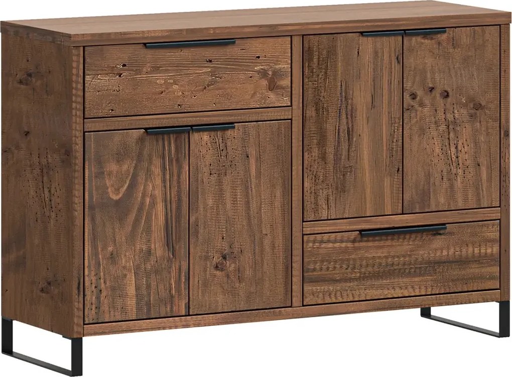 furniture-nabytek.cz - Komoda Sidora 126 cm borovice