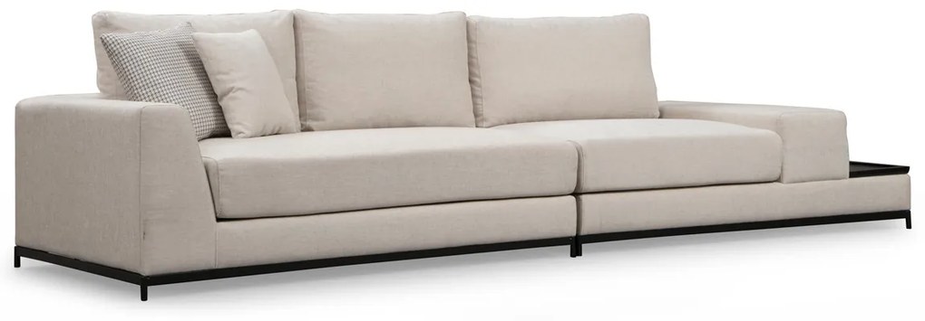 Hanah Home Čtyřmístná pohovka LINE béžová 320 cm 560ARE1316