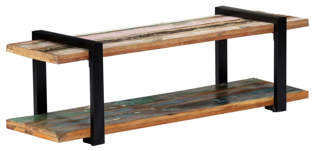 vidaXL TV stolek 130 x 40 x 40 cm masivní recyklované dřevo