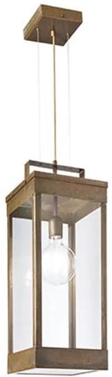 Il Fanale 266.08.FF Lanterne, závěsná venkovní lampa ze železa, 1x105W E27, výška 62cm, IP44