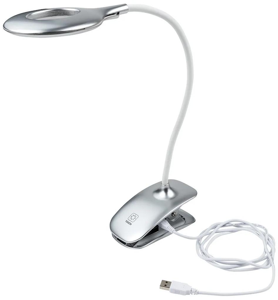 LIVARNOLUX® Stolní LED lampa (světlo s klipem), Provedení: světlo s - 4056232492157