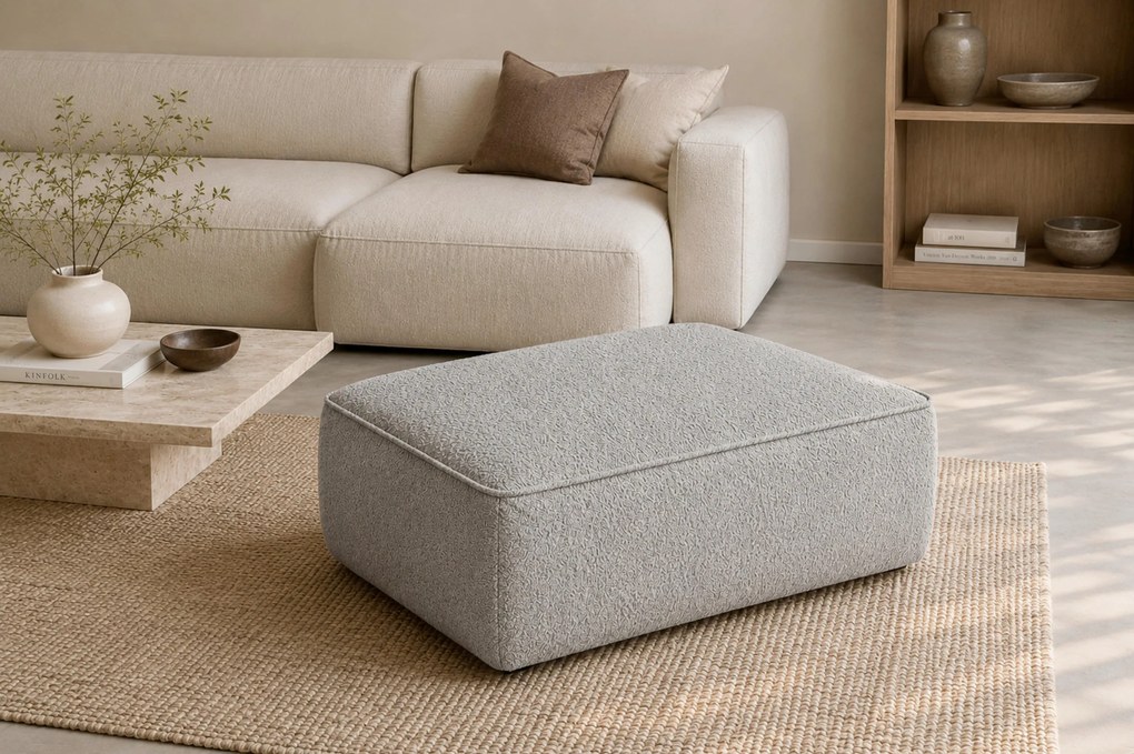 XXXLutz TABURET, textil, kompozitní dřevo, 105/43/65 cm MID.YOU - Taburety - 000694009640
