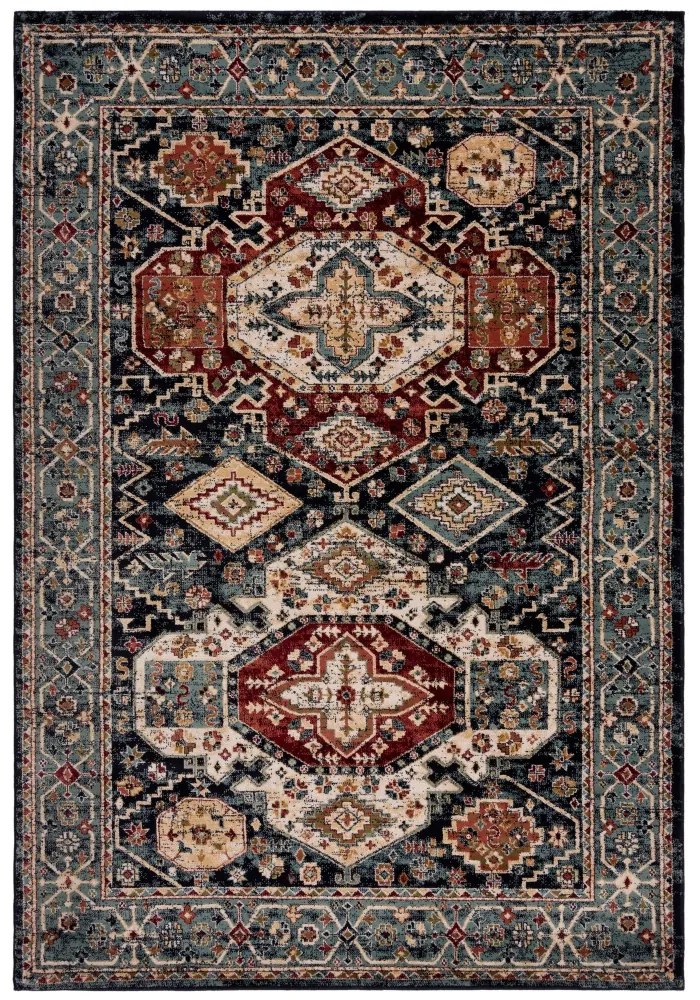 Flair Rugs, Kusový koberec Sincerity Royale Gillingham Blue, 200x290, modrá, ložnice