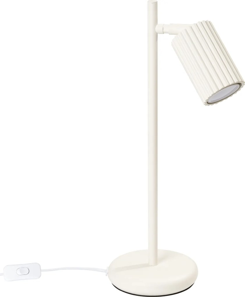 Sollux Lighting Stolní lampa KARBON béžová