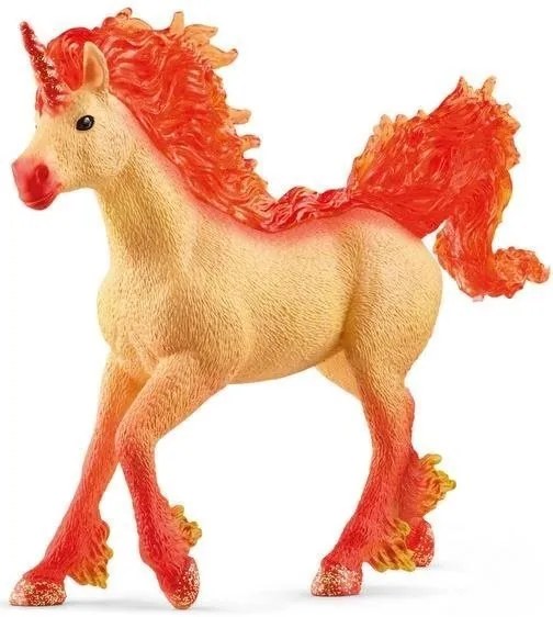 Figurka schleich hřebec ohnivého jednorožce elementa 70756