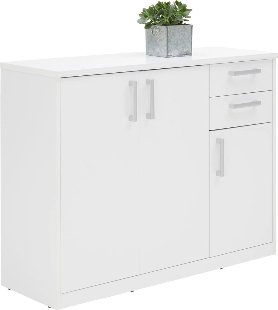 XXXLutz KOMODA, bílá, 106/84/36 cm Xora - Široké komody - 000017003006