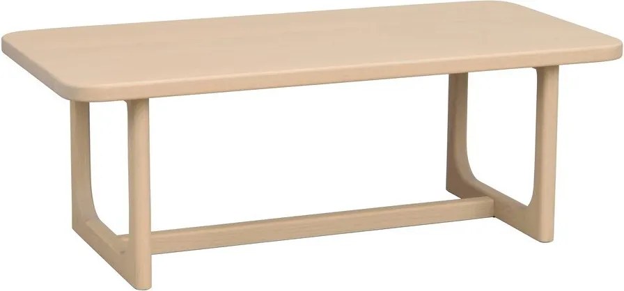 Konferenční stolek s deskou v dubovém dekoru ve světle přírodní barvě 50x103 cm Driscoll – Rowico