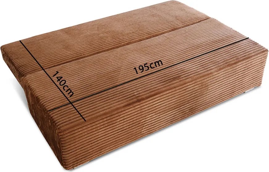 Eka Pohovka LINCOLN, 197 cm Barva látky: Černá (Tilia 100)