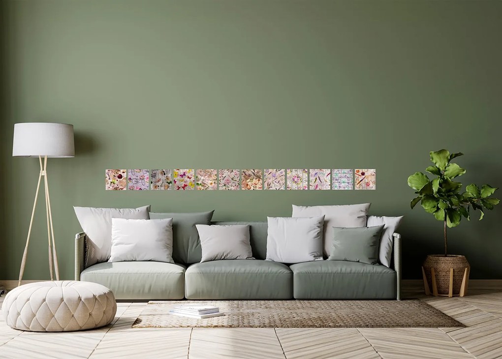 Samolepka na zeď Kreativní Set | 65 x 85 cm | DF1061