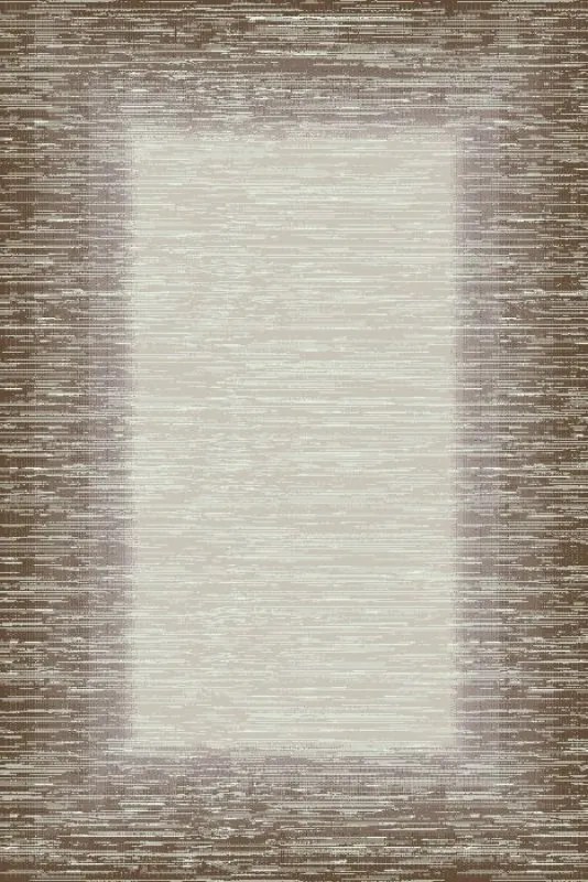 Ayyildiz Kusový koberec moderní Toscana 3160 hnědý do obýváku 080x150 cm
