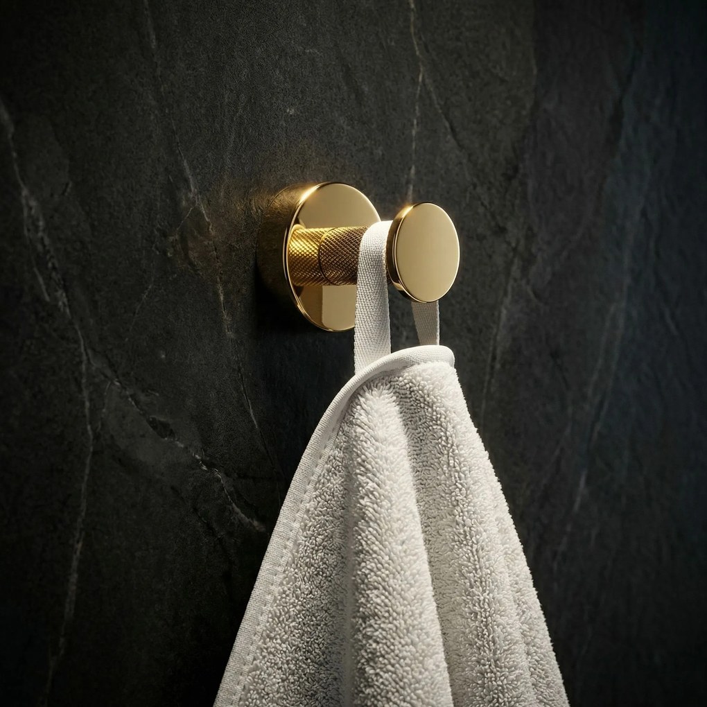 Rea Rea, Koupelnový věšák 6606A Modern Gold, REA-98044