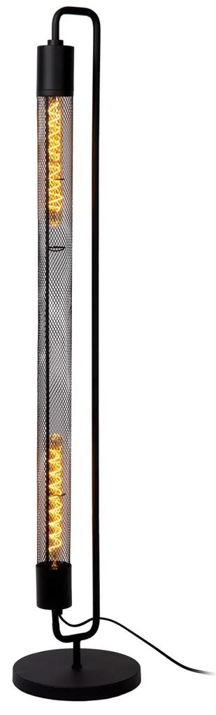 Lucide 05733/02/30 stojací svítidlo Calixt černé, 2xE27, 130cm
