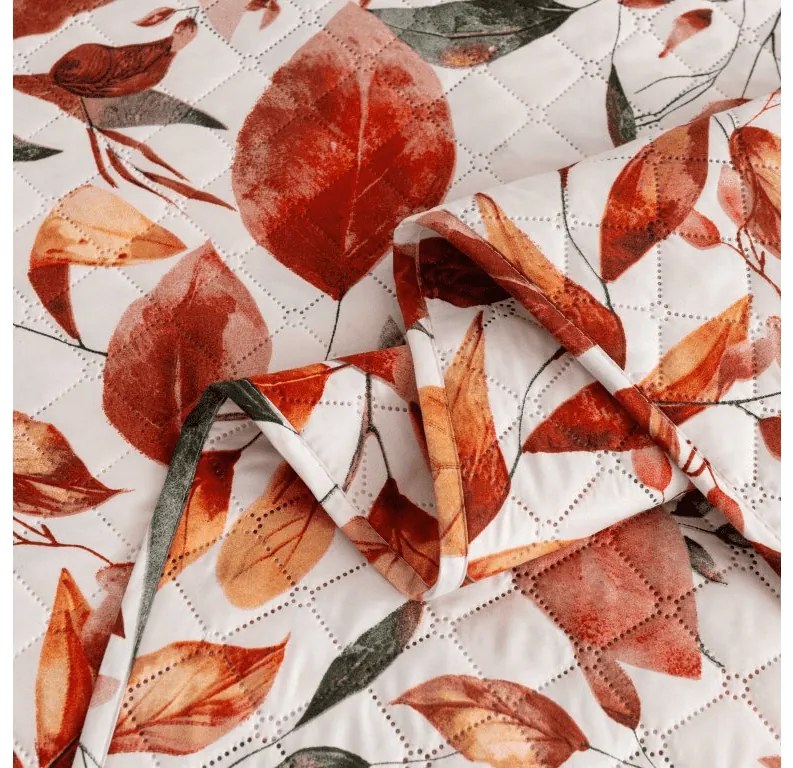 Přehoz na postel AUTUMN LEAVES, barevný Rozměr: 170 x 210 cm