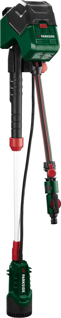 Parkside® Aku čerpadlo na dešťovou vodu Prpa 12-Li A1