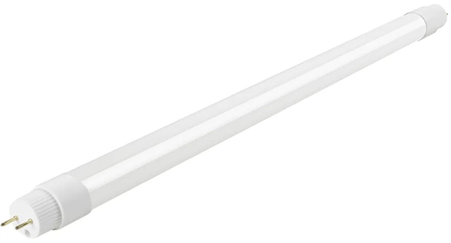 BERGE LED trubice - T8 - 60cm - 9W - PVC - jednostranné napájení - studená bílá