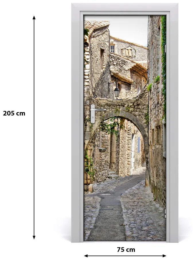 Fototapeta samolepící dveře Prováns Francie 75x205 cm