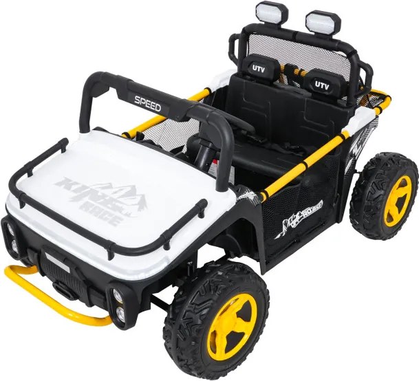 Elektrické autíčko Buggy UTV SPEED bílé