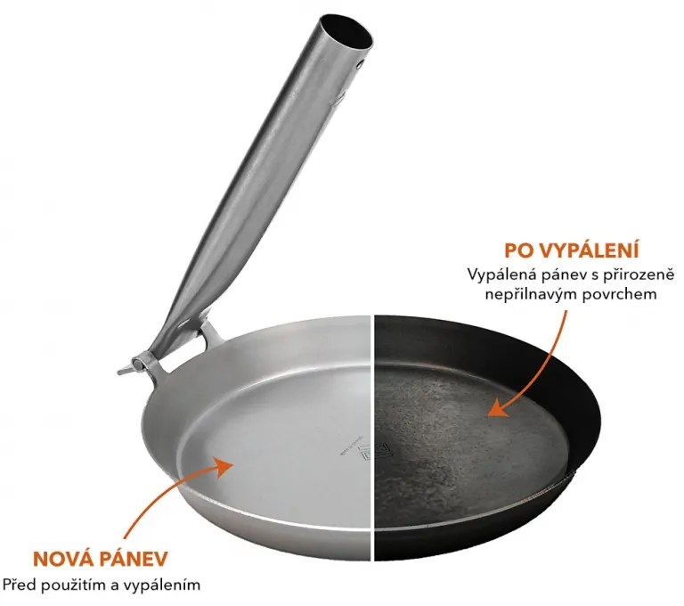 Pánev Jägarstekpanna S2 21cm, skládací