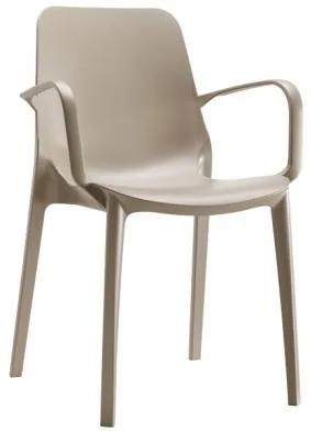 Scab Plastová židle GINEVRA armchair s područkami Barva plastu Scab Antracit 2333