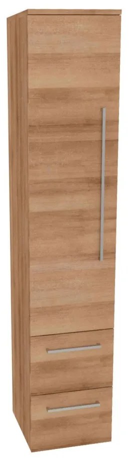 Mereo Mereo, Bino, koupelnová skříňka vysoká 163 cm, levá, Multidecor, CN697DMON
