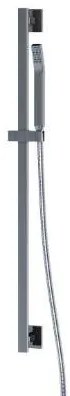 STEINBERG - Sprchová souprava s tyčí 900 mm, kovovou ruční sprchou a hadicí 1800 mm, chrom 120 1602