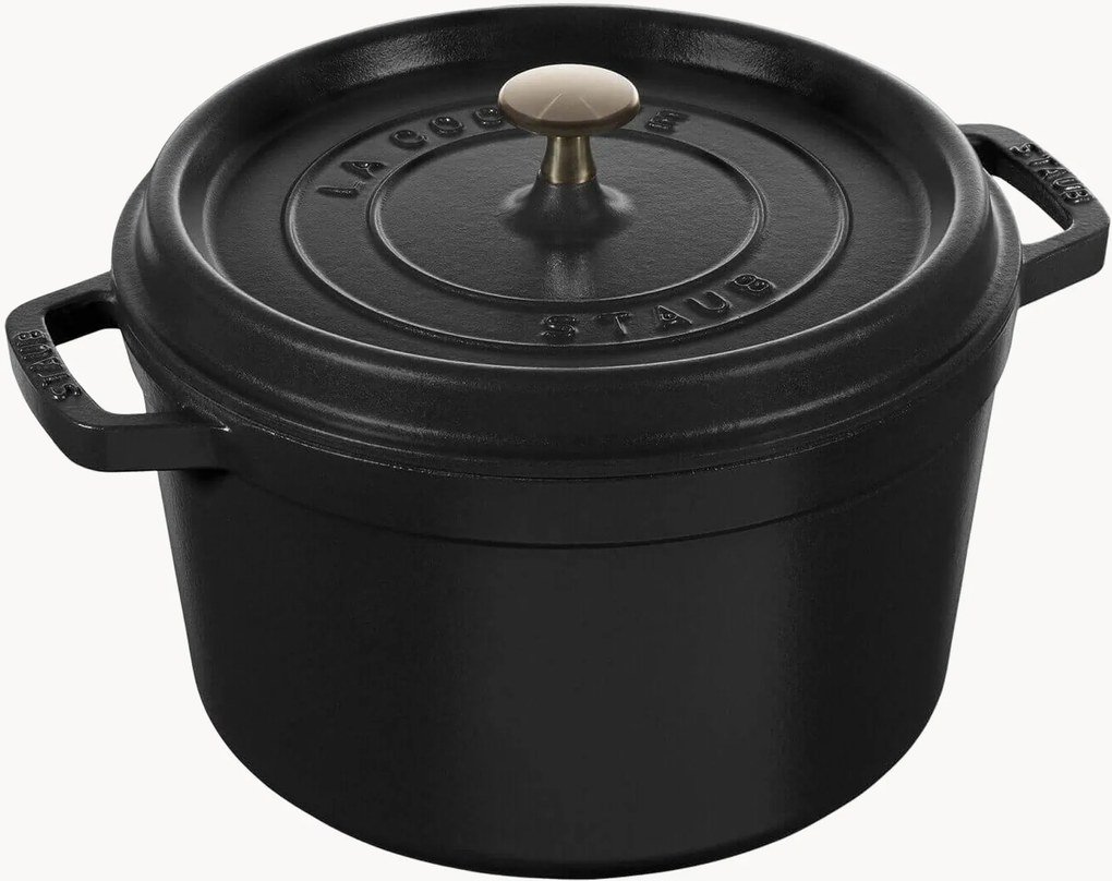 Kulatý litinový hrnec Staub La Cocotte