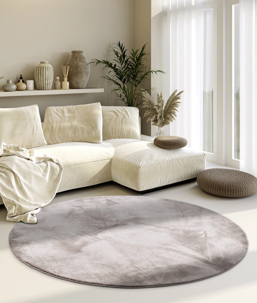 Villeroy & Boch Kusový koberec 106160 Grey kruh, 160x160 (průměr) kruh, šedá, ložnice