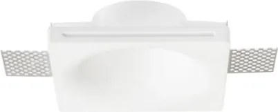 Svítidlo RENDL DINGO S pevná sádrová 230V LED GU10 8W R12358