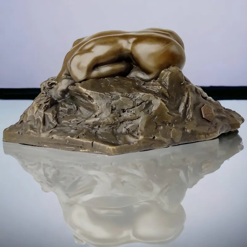 Danaid – La Danaide – A. Rodin, bronzová socha, klasické umělecké dílo