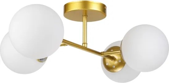 Brilagi - Přisazený lustr MALONY 4xE14/20W/230V zlatá