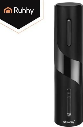 Automatický elektrický otvírák na víno 4 v 1, USB, černý Ruhhy 27312