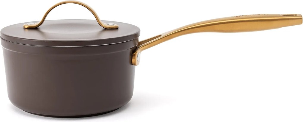 Elmich Nepřilnavý keramický rendlík Zen Ø 16 cm - hnědo zlatá