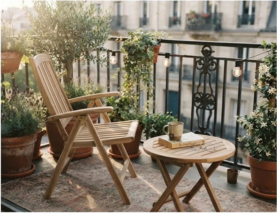 Zahradní židle z teakového dřeva Garden Pleasure Java