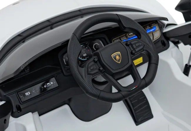 Elektrické autíčko Lamborghini Revuelto bílé
