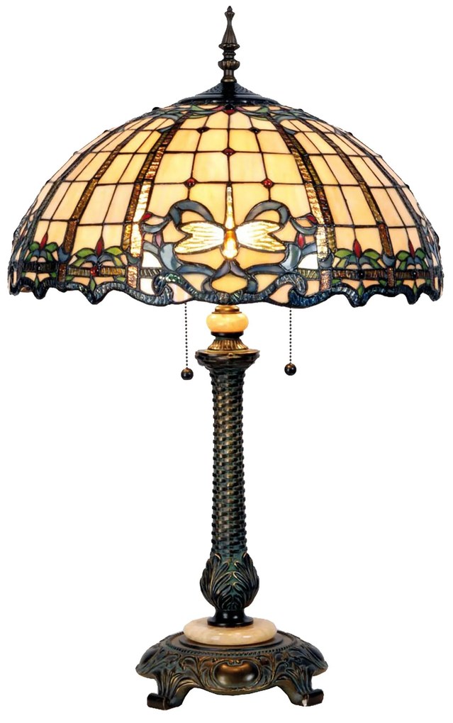 Stolní lampa Tiffany