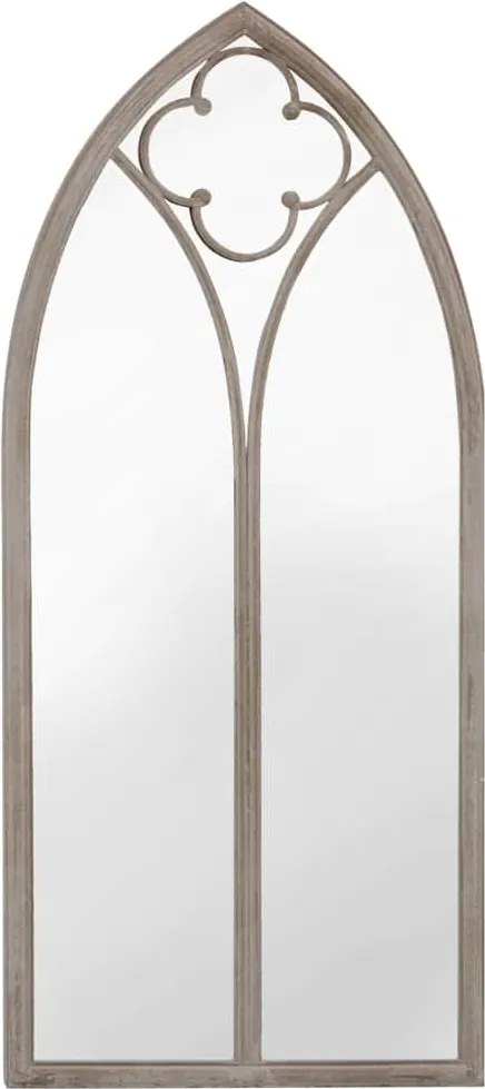 Zrcadlo pískové 70 x 30 cm železo do interiéru 3093521