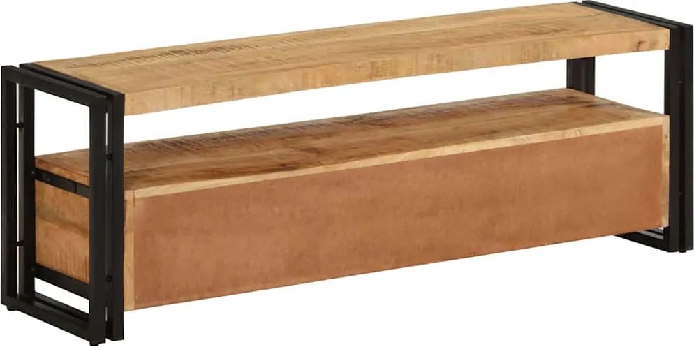 TV skříňka 120 x 30 x 40 cm masivní mangovníkové dřevo 338466