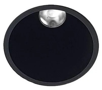 LED2-LED Koupelnové svítidlo ZERO LED/10W/230V 4000K CRI 95 IP43 černá pr.10,9cm 2280243