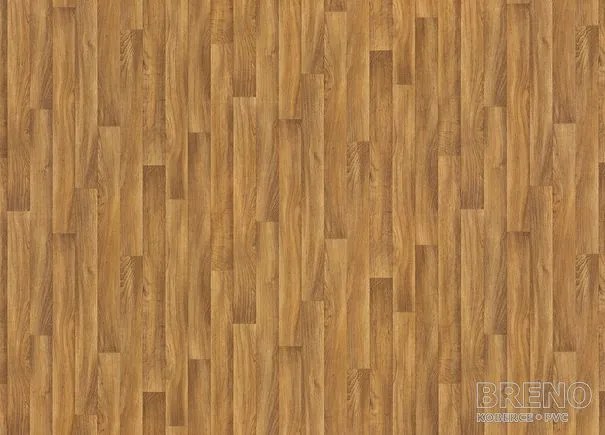Breno PVC AMBIENT Golden Oak 16M – světlé dřevo, šíře 400 cm