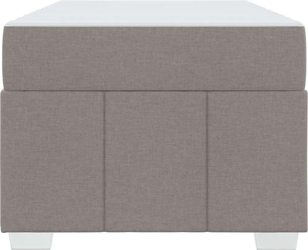 Rám postele Taupe 120 x 190 cm textil 3398276