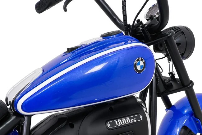 Elektrická motorka BMW R18 modrá