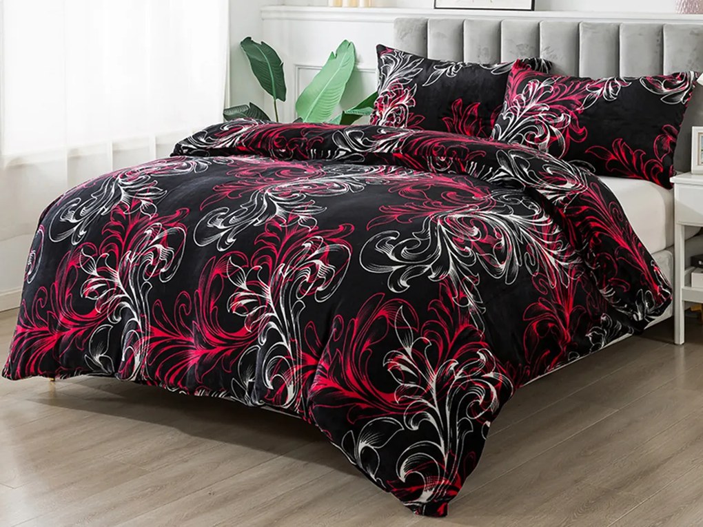 XPOSE® Mikroplyšové povlečení RAMADA Exclusive - malinové