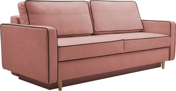 IDZ Rozkládací pohovka FASTA, 213 cm Barva látky: Růžová (Kronos 29)