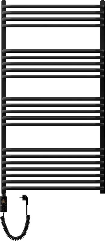 Mexen Apollo, elektrické topné těleso 1210x650 mm+ topná tyč 900W, černá, W117-1210-650-2900-70
