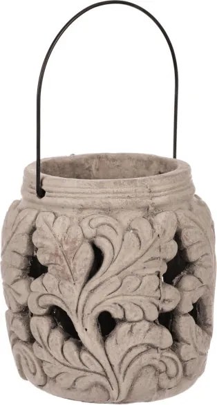 Betonová lucerna šedá FD6519