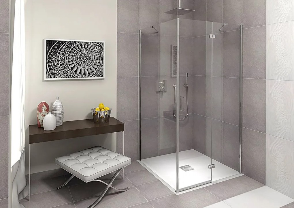 Polysan Polysan, FLEXIA sprchová vanička z litého mramoru s možností úpravy rozměru 150x90x3cm, 72898