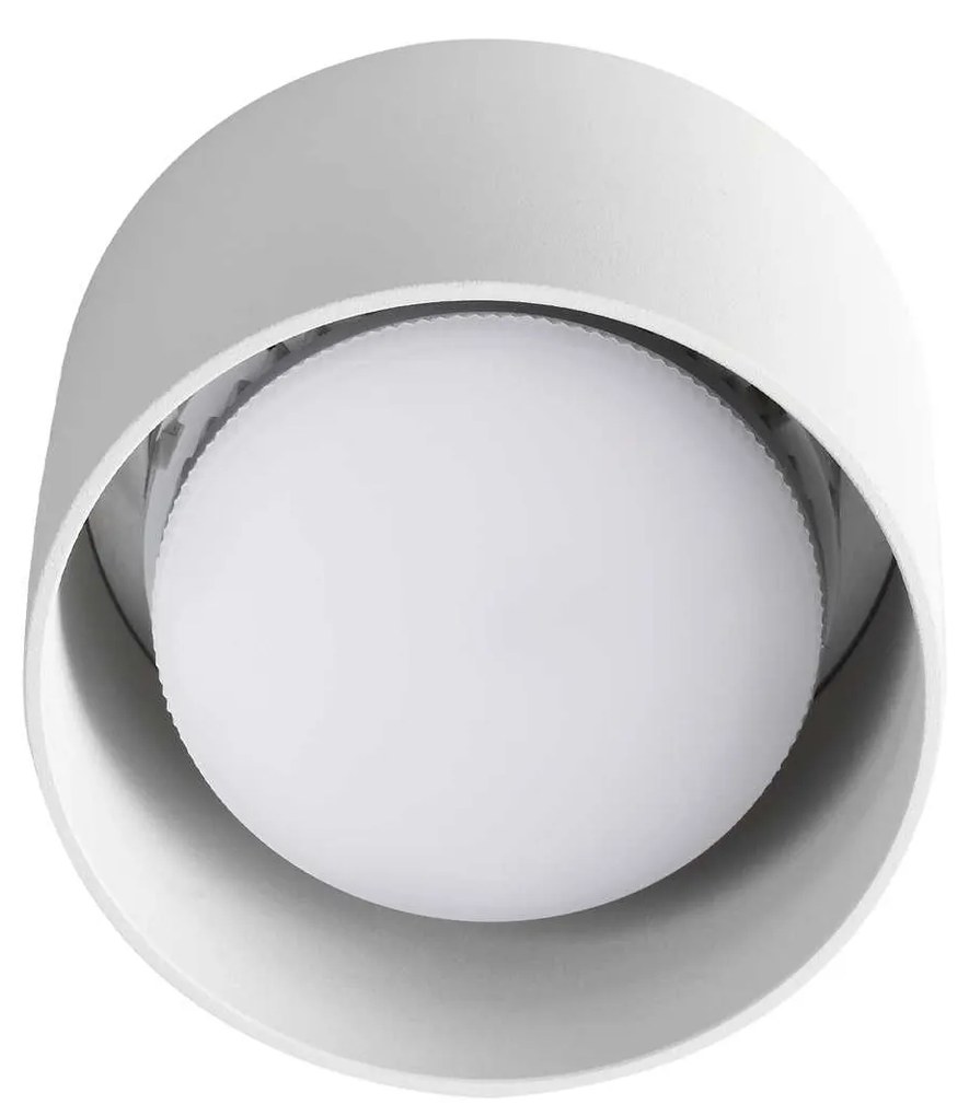 Ideal Lux Stropní přisazené svítidlo SPIKE PL1, Ø 100 mm Barva: Černá