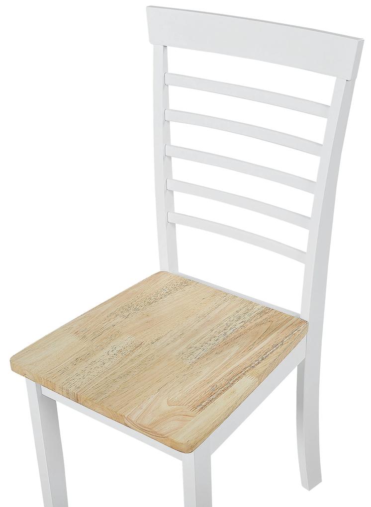 Set 2 ks. jídelních židlí BARRY (bílá). 1026789