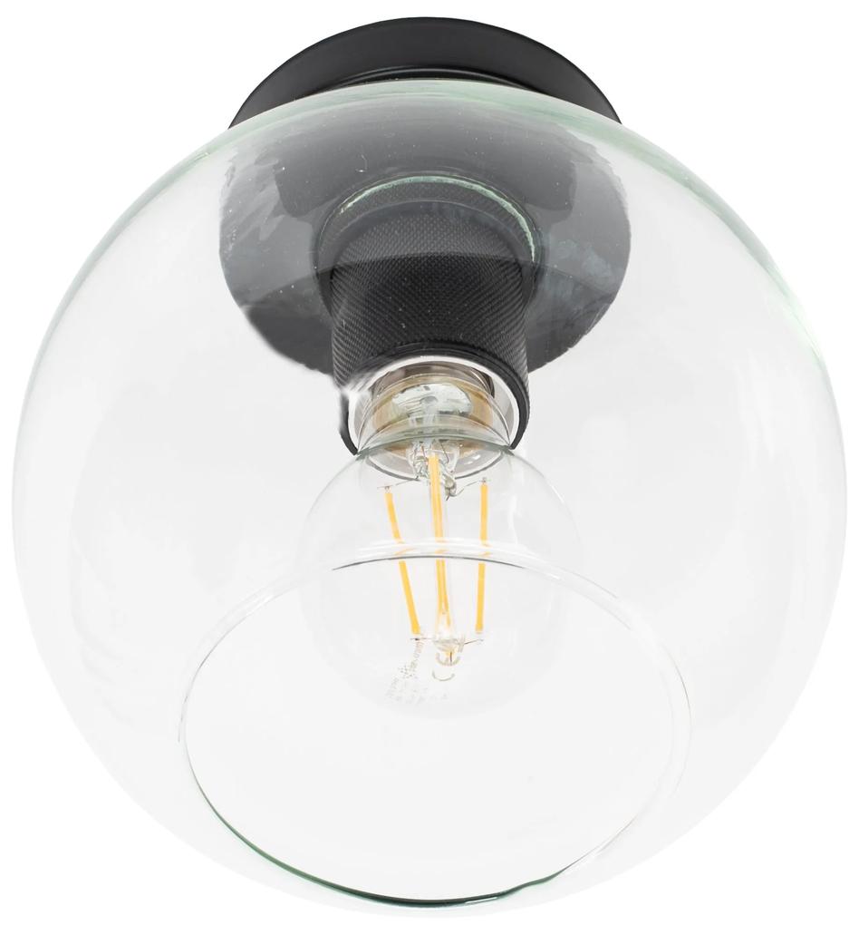 Toolight, stropní svítidlo 1xE27 APP1174-1W, černá, OSW-40010