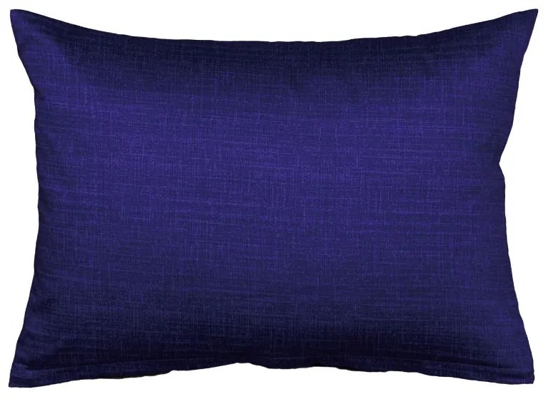 SCANquilt povlak SATÉN PLUS indigo - uni modrá 50 x 70 cm